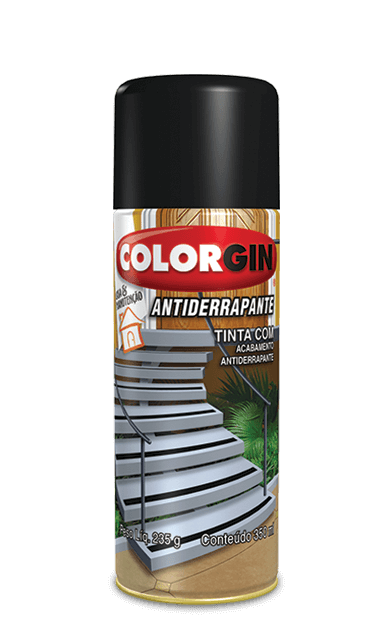 COLORGIN SPRAY ANTIDERRAPANTE PRETO